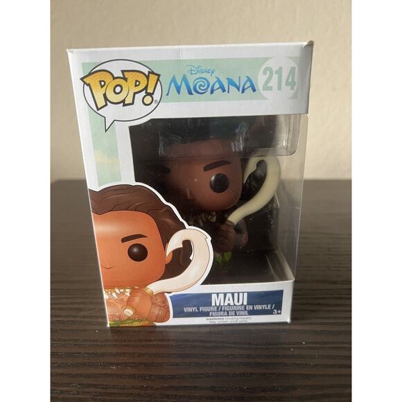 Funko | Toys | Maui Funko Pop 24 Moana Disney Movies God Hawaii Dwayne ...
